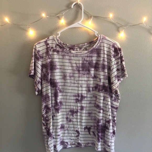 American Eagle Outfitters | Tops | American Eagle Soft Sexy Tie Dye Striped Tshirt | Poshmark